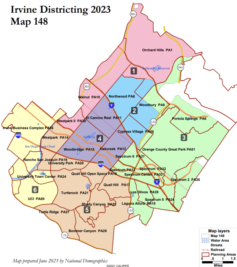 Draft Maps | District Irvine